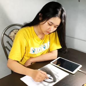 Contact dP Art Drawing - Creator and Influencer