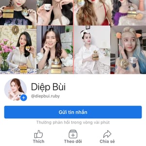 Contact Fanpage: Diep Bui - Creator and Influencer