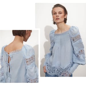 34 Ways To Style SS24's Pale Blue Fashion Trend - The Handbook