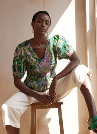 Best Oliver Bonas Summer Buys, including the Tropical Print Dress