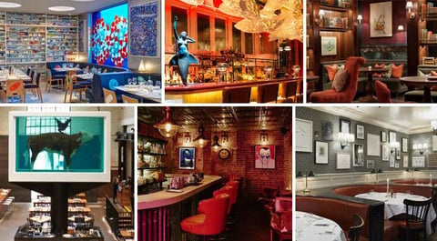 The Art of Dining: 7 Restaurants With Amazing Art
