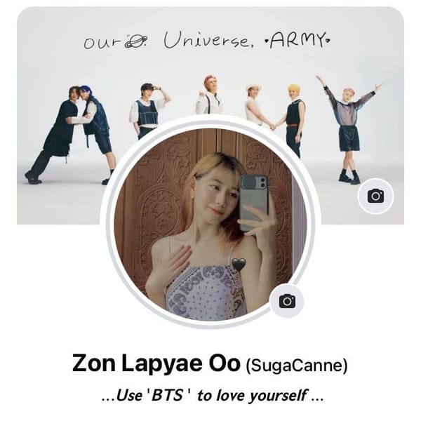 Contact Zon Lapyae Oo - Creator and Influencer